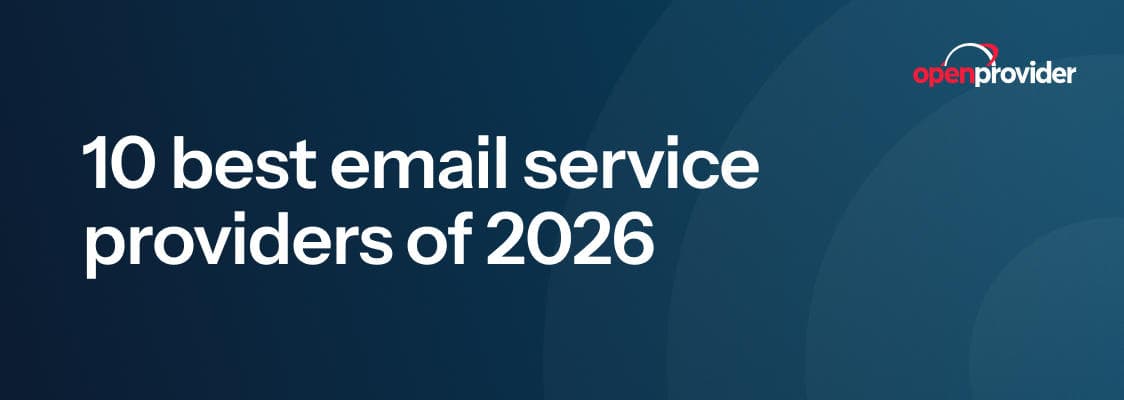 10 Best Email Service Providers of 2026 - Openprovider