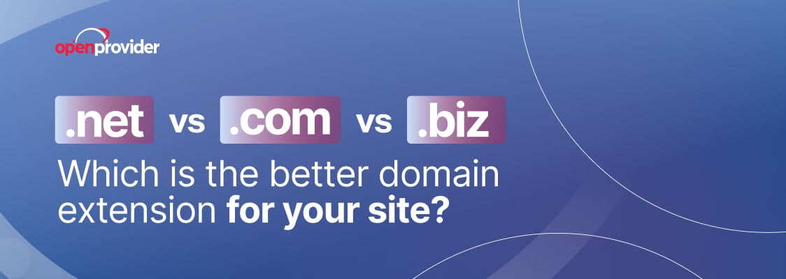 .com vs .net vs .biz: which domain extension is better?
